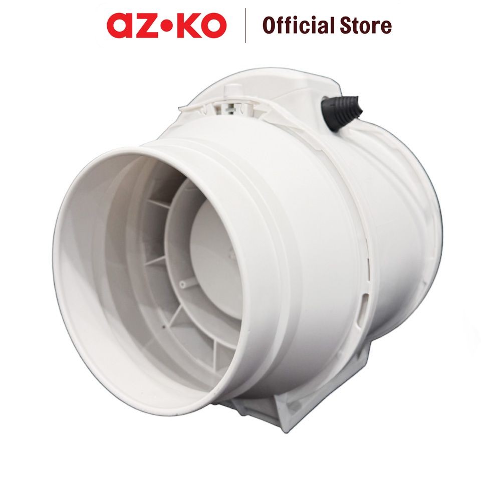 Jual AZKO Krisbow 6 inci Blower Inline Duct Fan - Putih Kipas Hexos ...