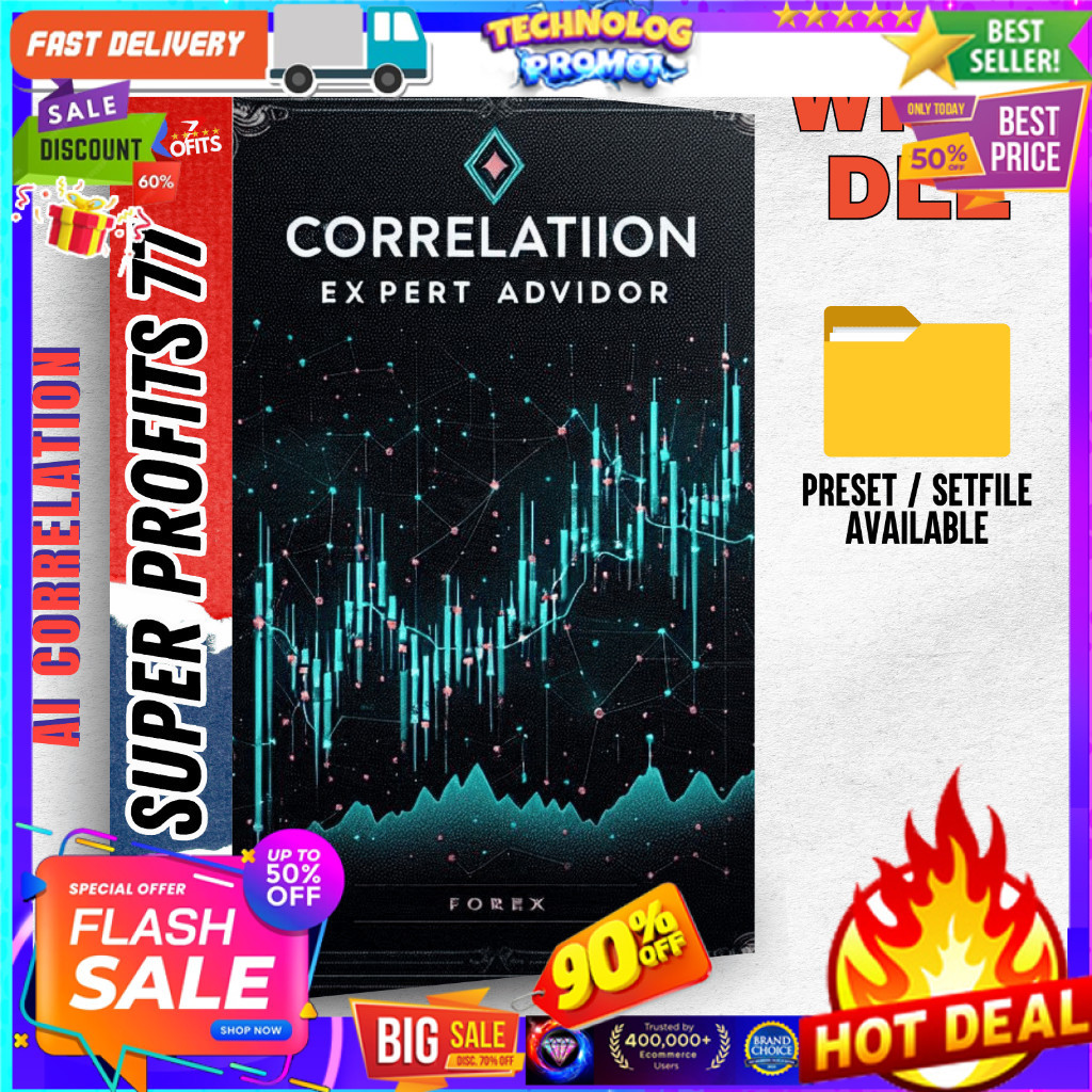 Jual EA Robot Trading MT4 AI Correlation 2024 (with DLL 1431) | Shopee Indonesia