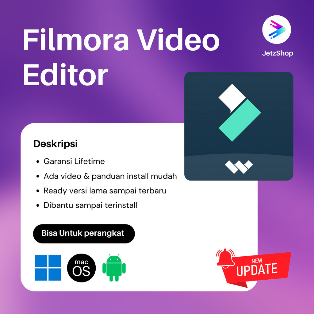 Jual Filmora Pro Terbaru - Lifetime Premium | Shopee Indonesia