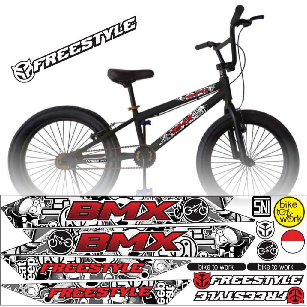 Jual STIKER BMX/ STRIPING SEPEDAH ALL NEW MOTIF BMX STRIPING KEREN ...