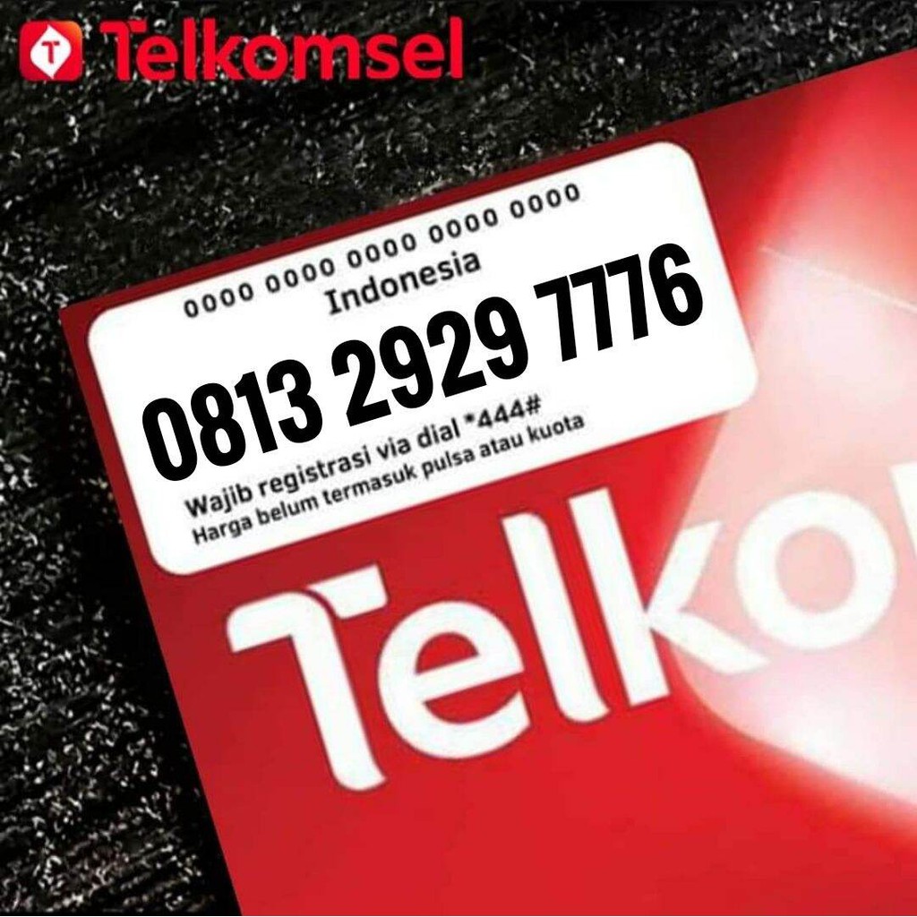 Jual Kartu perdana nomor cantik telkomsel simpati 4G LTE ABAB CCCD 2929 777x | Shopee Indonesia