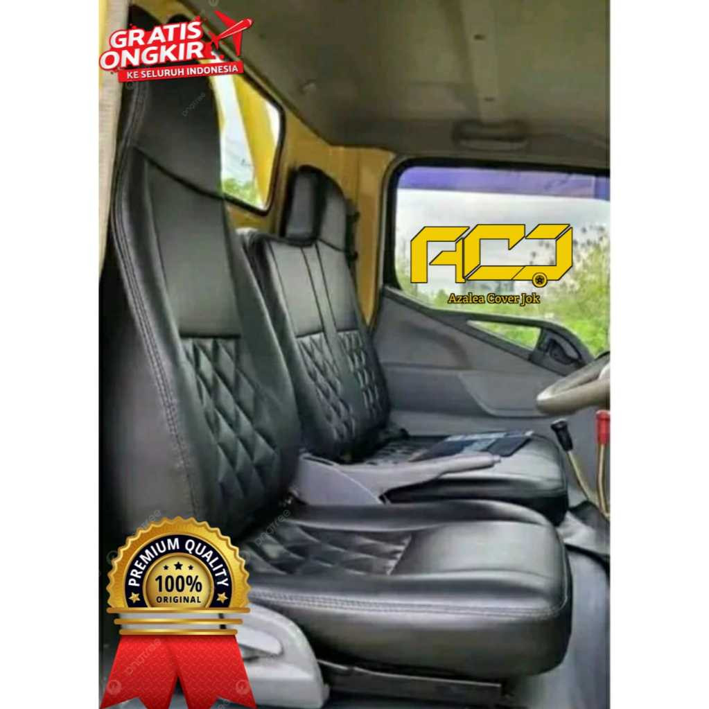 Jual COVER SARUNG JOK MOBIL TRUK FULL HITAM UNTUK CANTER | RAGASA ...