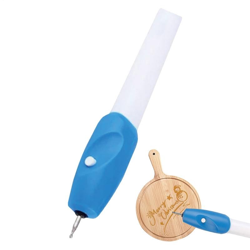 Jual Mini Electric Engraving Pen Blue DIY Miniature Carving Machines ...