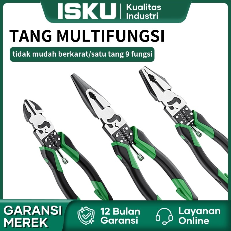 Jual ISKU Tang Multifungsi 8.5inch Tang Potong 8inch Tang Lancip 8 ...