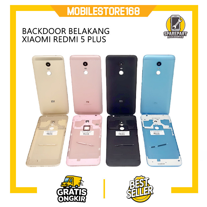 Jual BACKDOOR/ BACK CASING /HOUSING XIAOMI REDMI NOTE 5 PLUS PENUTUP ...