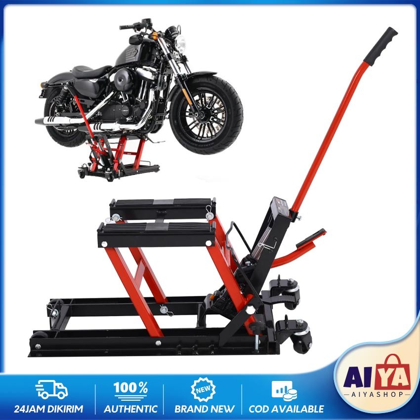 Jual Dongkrak Motor Jack Stand Trail 500 KG / 1100 LBS Motorcycle Lift ...