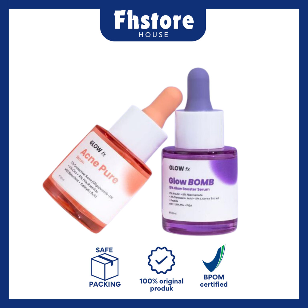 Jual [ FHSTORE ] Glow FX Glow Bomb Serum SERUM GLOWFX GLOW BOMB Serum ...