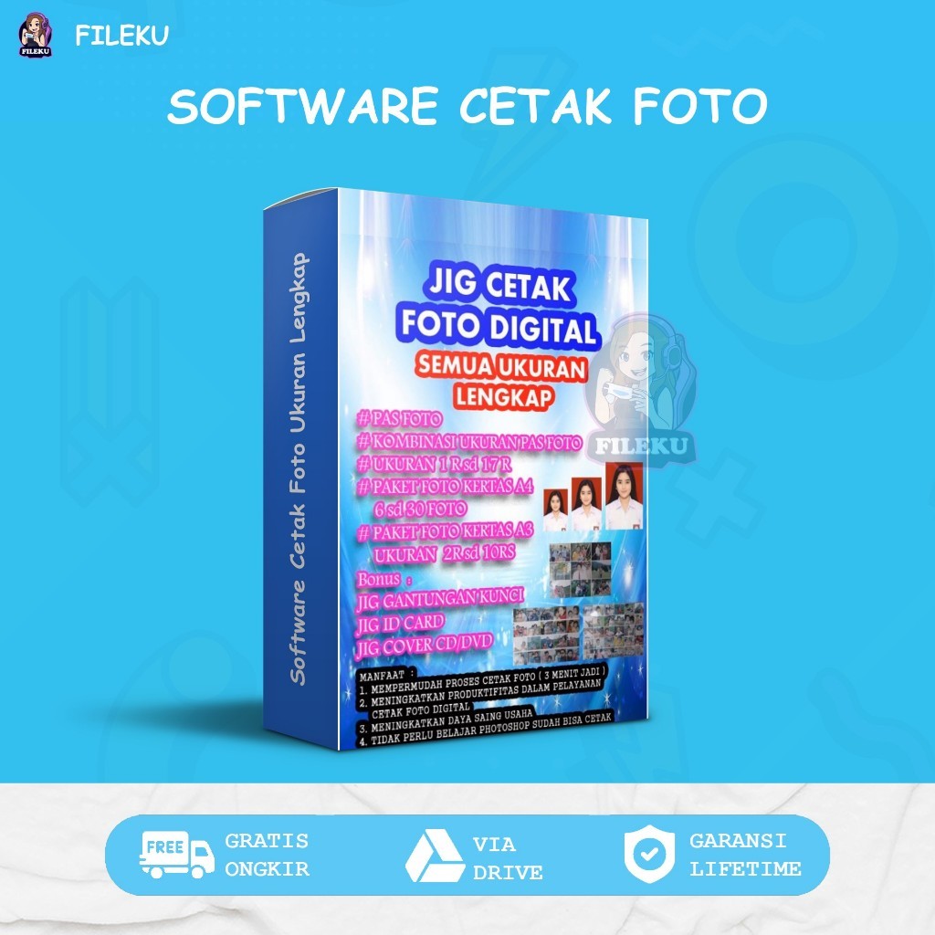Jual SOFTWARE PROGRAM APLIKASI JIG CETAK FOTO DIGITAL ALL UKURAN ADA ...