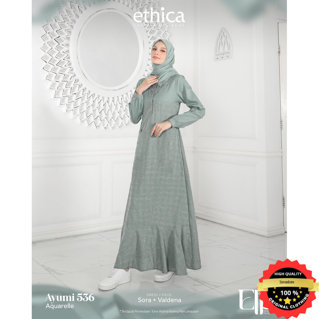 Jual Ethica Sarimbit Lebaran 2025 Royal Terbaru Gamis Premium Ibu ...