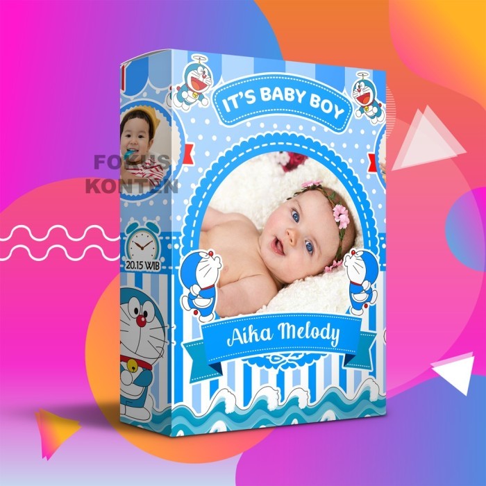 Jual 30 Desain Biodata Baby v6 PSD CS6 - Digital Konten | Shopee Indonesia