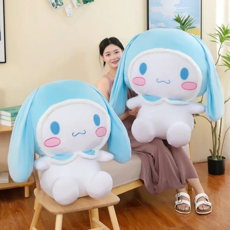 Jual 50CM Boneka Cinnamoroll snow ukuran JUMBO bahan plush halus dan ...