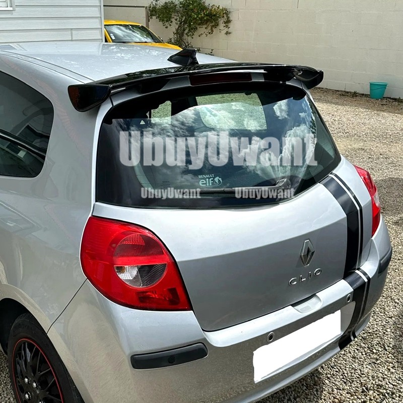Jual Car Rear Roof Spoiler For Renault Clio MK5 MK4 MK3 Clio 5 4 3 ABS ...