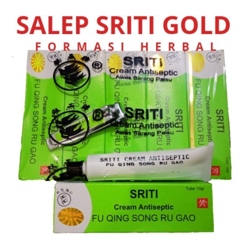 Jual Salep Sriti Cream Antiseptic Oval Gold | Kesehatan Kulit Anda ...