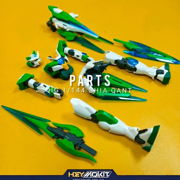 Jual NON BANDAI HG 1/144 SHIA QANT PART HEAD VFIN V FIN BODY CHEST ...