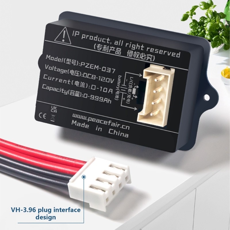 Jual Coulomb Counter Meter Battery Monitors Digital Voltmeter Ammeter ...