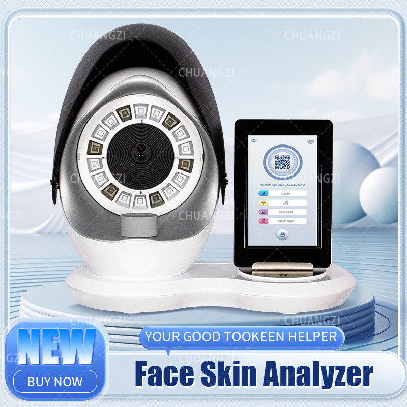 Jual Skin Analyzer AI 3D Face Beauty Analysis UV Pigmentation Detection ...