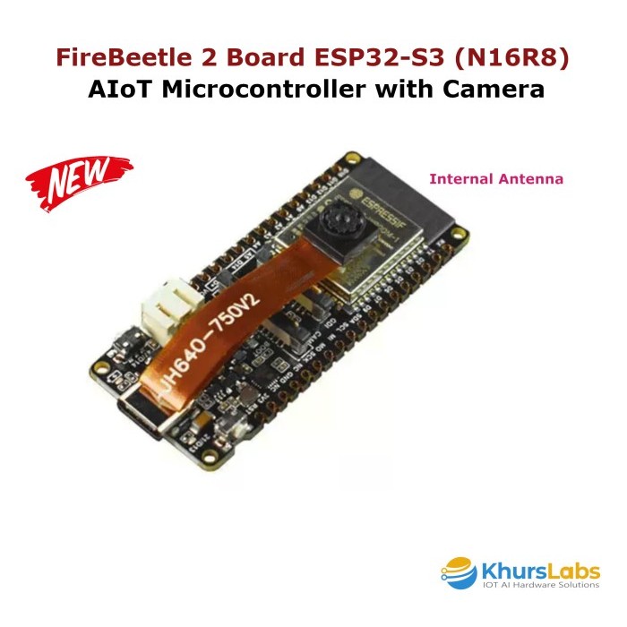 Jual GB99 FireBeetle 2 Board ESP32-S3 (N16R8) AIoT Microcontroller with Camera - Int Antenna ...