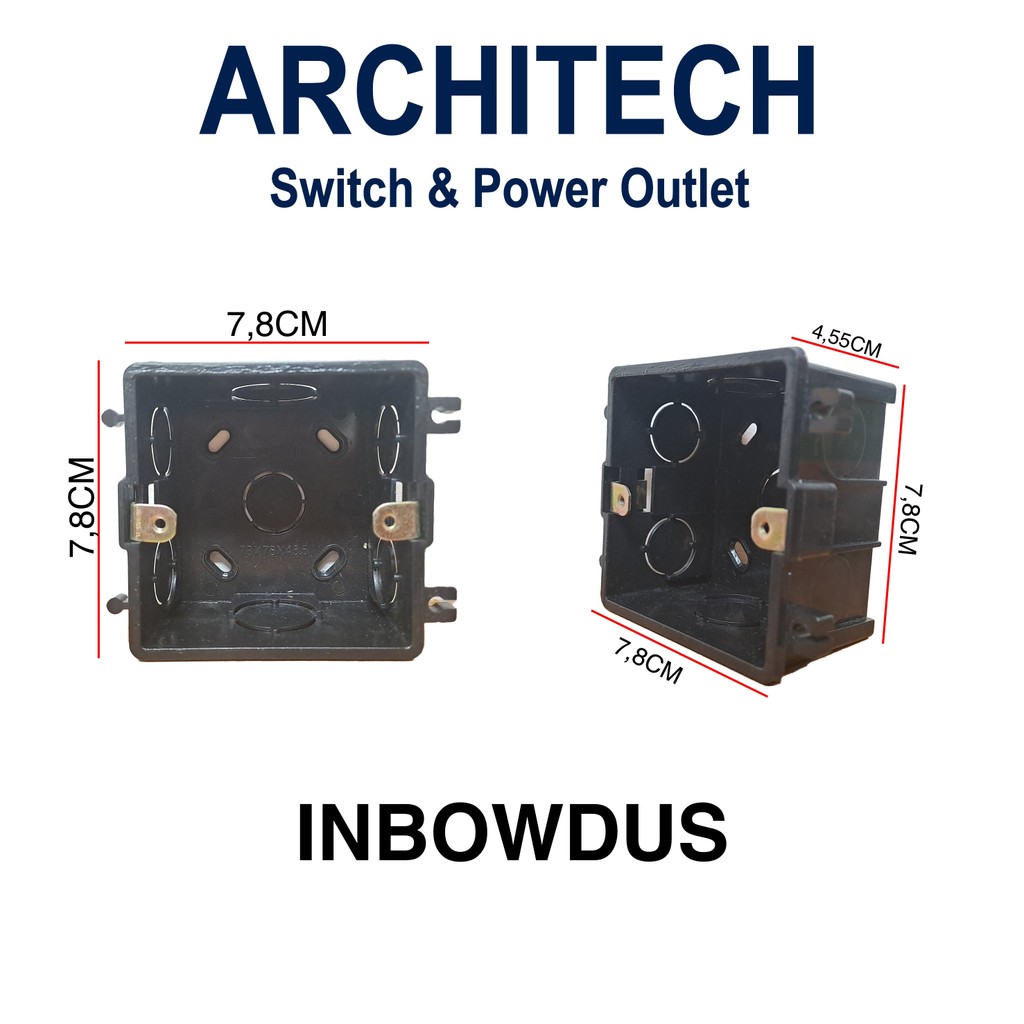 Jual InbowDos Ib Dus Inbowdus Inbowdos Box Tanam SAKLAR DAN STOP KONTAK ...