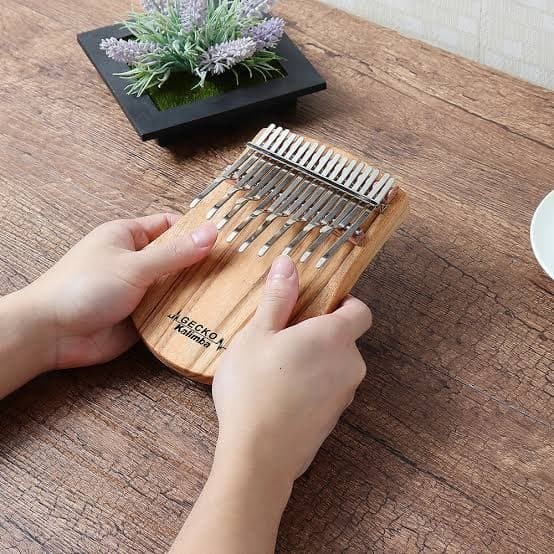 Jual GECKO Kalimba K17Note 17 Keys Camphorwood Orinal Alat Musik ...