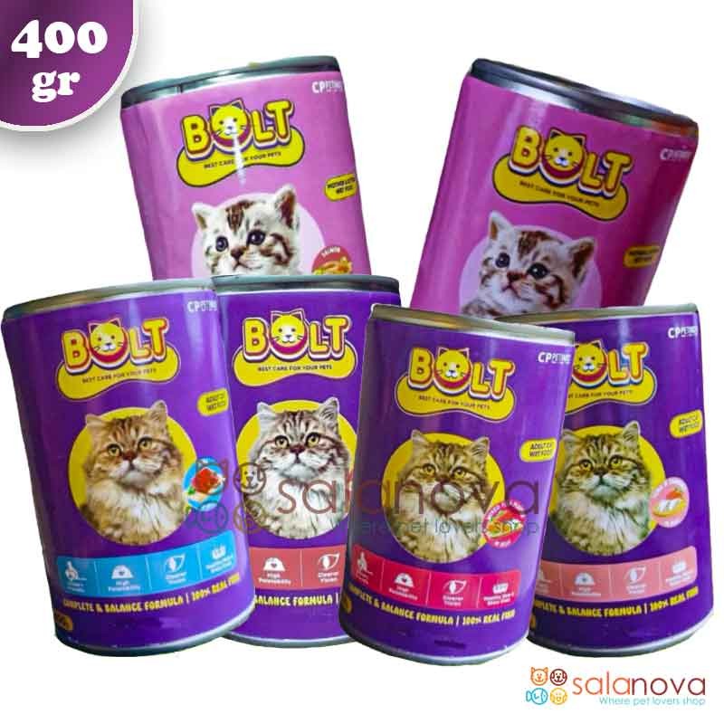 Jual Bolt Wet Food 400gr Makanan Kucing Basah | Shopee Indonesia