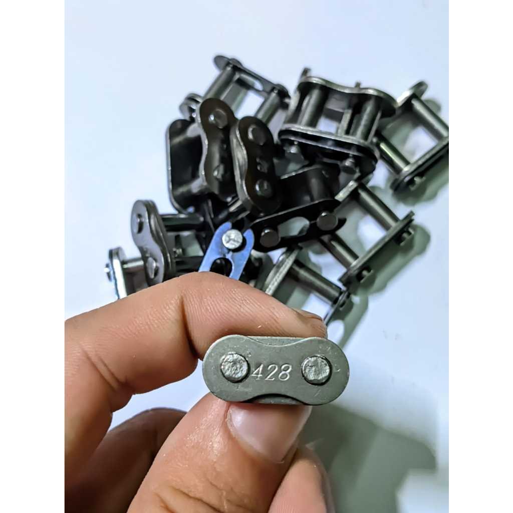 Jual SAMBUNGAN RANTAI 428 Sambungan Rantai Motor / Rantai Motor bisa ...