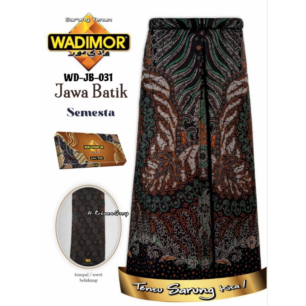 Jual Sarung Pria Wadimor Batik Jawa Smesta Series | Sarung Wadimor Premium | Sarung Wadimor ...