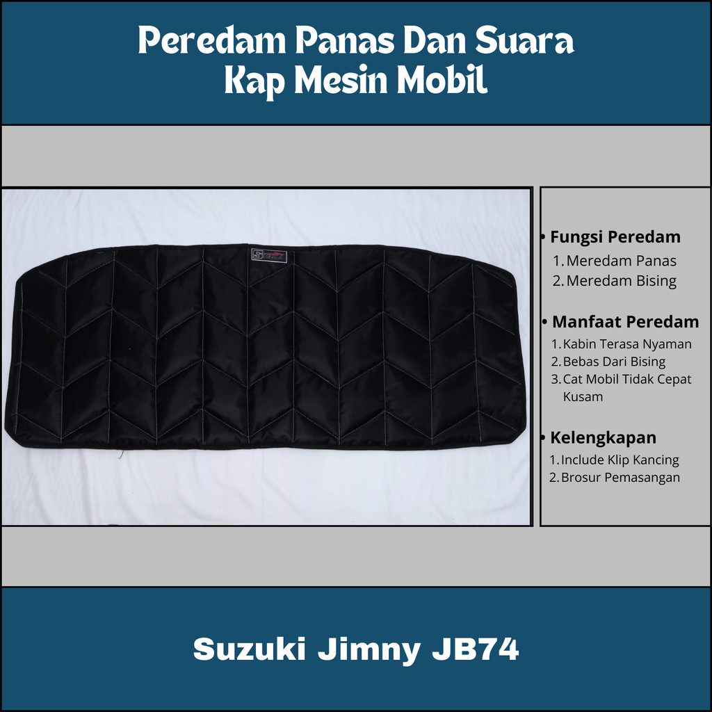 Jual Suzuki Jimny JB74 Tahun 2018 2019 2020 2021 2022 2023+ Peredam Panas Dan Suara Kap Mesin ...