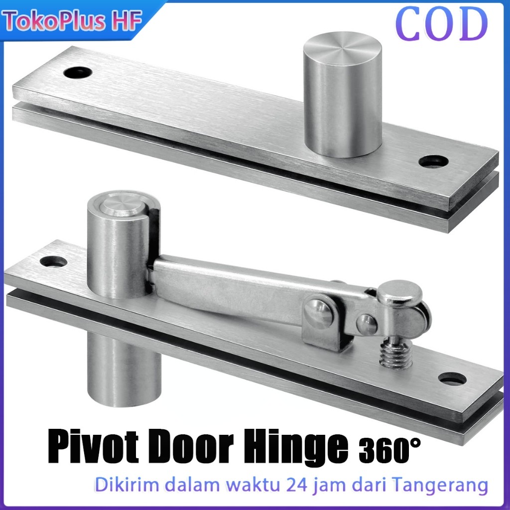 Jual Engsel Pintu Ayun Thicken Stainless/Engsel Pivot Atas Dan Bawah ...