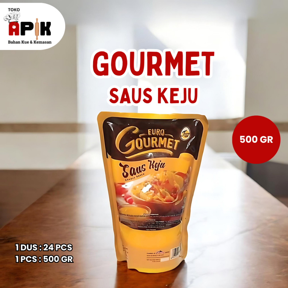 Jual SAUS KEJU MEREK GOURMET SAUS KEJU / GT CHEESE SAUCE 500 GRAM ...