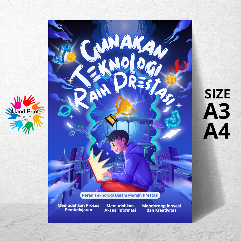 Jual Cetak Poster Gunakan Teknologi Size A3+ | Shopee Indonesia