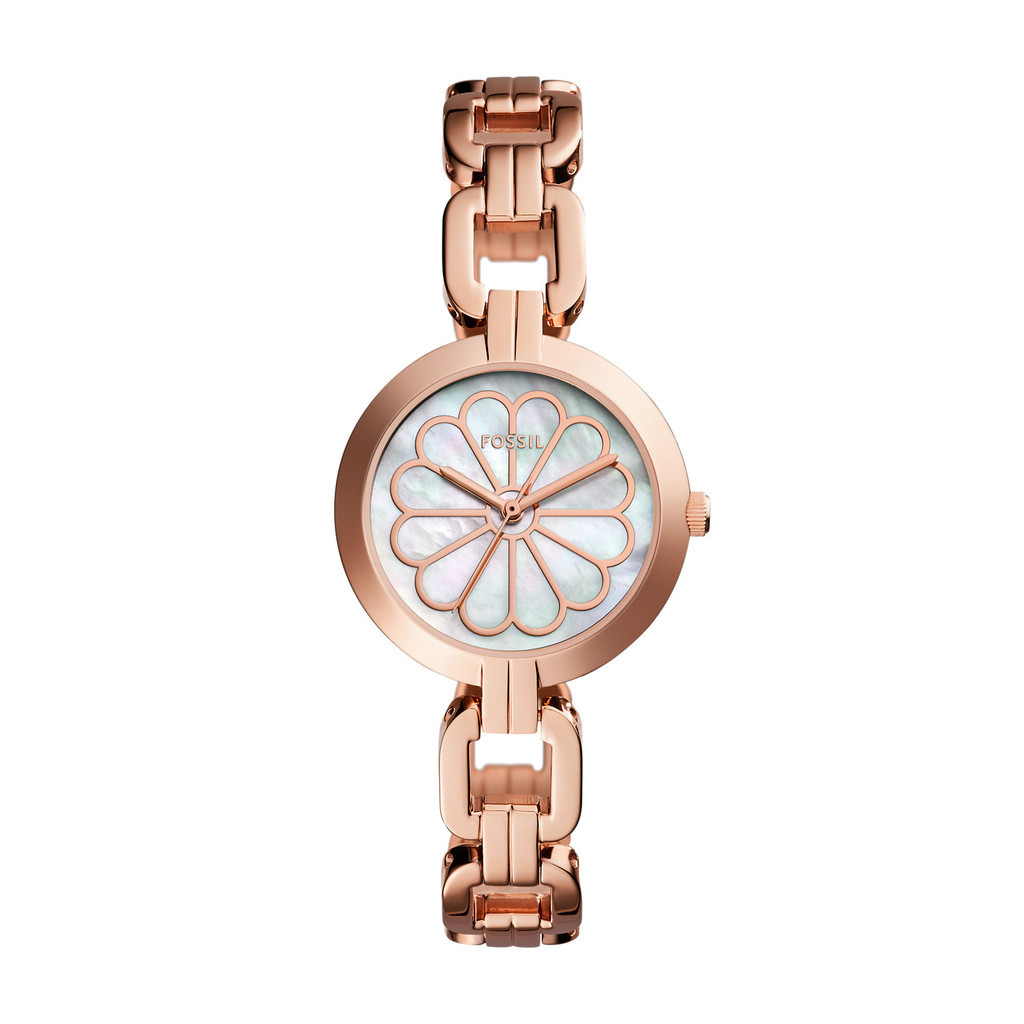 Jual Fossil Kerrigan Rose Gold Jam Tangan Wanita 32MM BQ5013 | Shopee ...