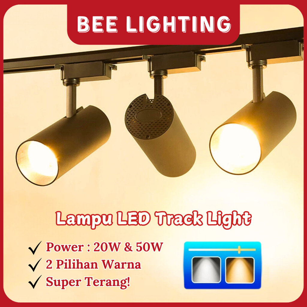 Jual BEE LIGHTING ⭐GARANSI 1 TAHUN⭐ lampu rell track lampu jalur LED ...