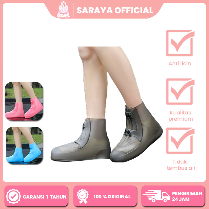 Jual Cover Sepatu Pelindung Sepatu Anti Air Tahan Air Dari Hujan Anti ...