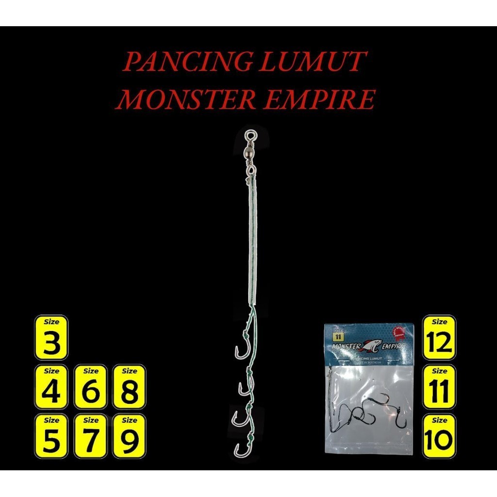 Jual RANGKAIAN PANCING LUMUT MONSTER EMPIRE | Shopee Indonesia
