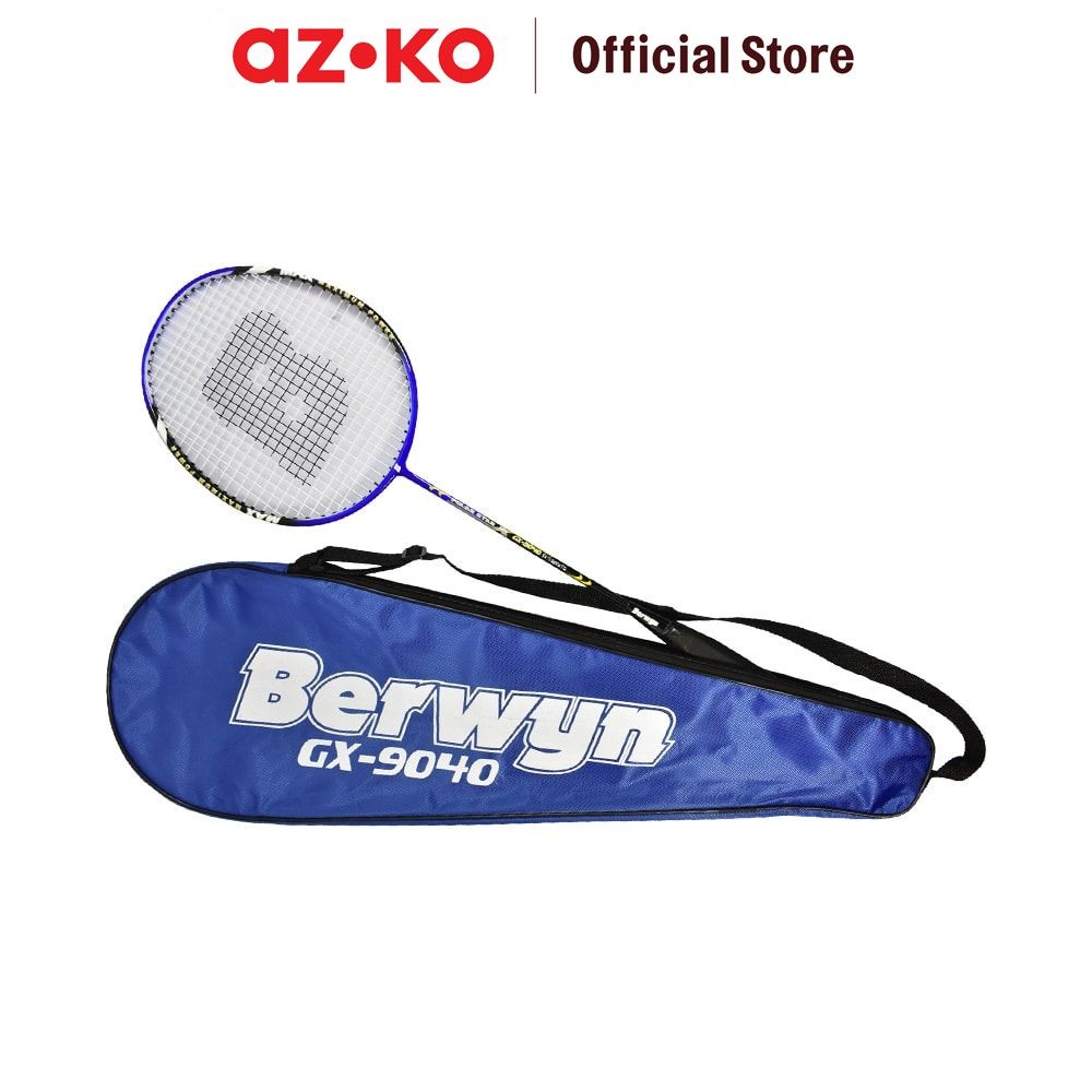 Jual AZKO Berwyn Raket Badminton Dengan Cover Gx-9040 | Shopee Indonesia