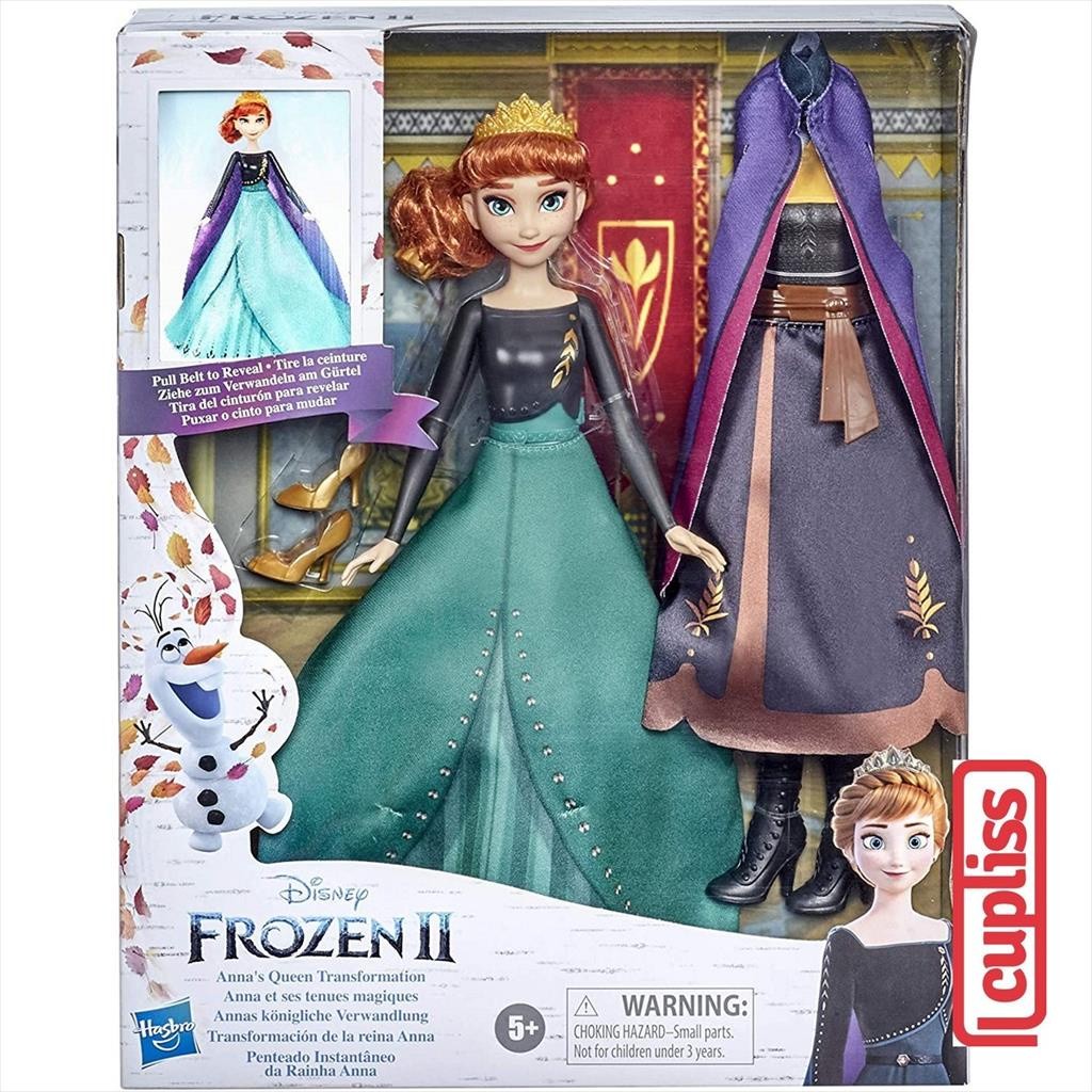 Jual Hasbro Original Disney Frozen E9419 Anna Queen Transformation Doll ...
