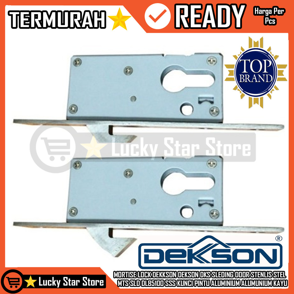 Jual Sus 304 Sliding Mortise Lock Dekkson Dekson Dks Mts Sld Dl85100 ...