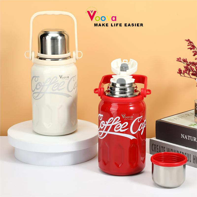 Jual DF38YF VOOVA Botol Minum Termos Besar/Botol Minum 800ML & 1200 ML ...