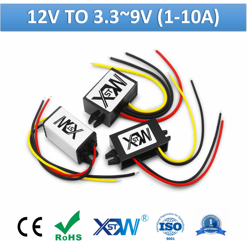 Jual XWST DC to DC 12v to 3.3v 3.7v 4.2v 6v 7.5v 9v Step Down Module Power Converter 1A to 10A ...