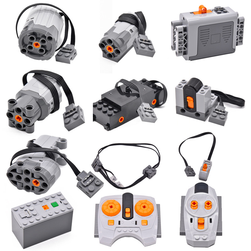 Jual MOC High-Tech Power Functions Servo Motor Polarity Switch Light ...
