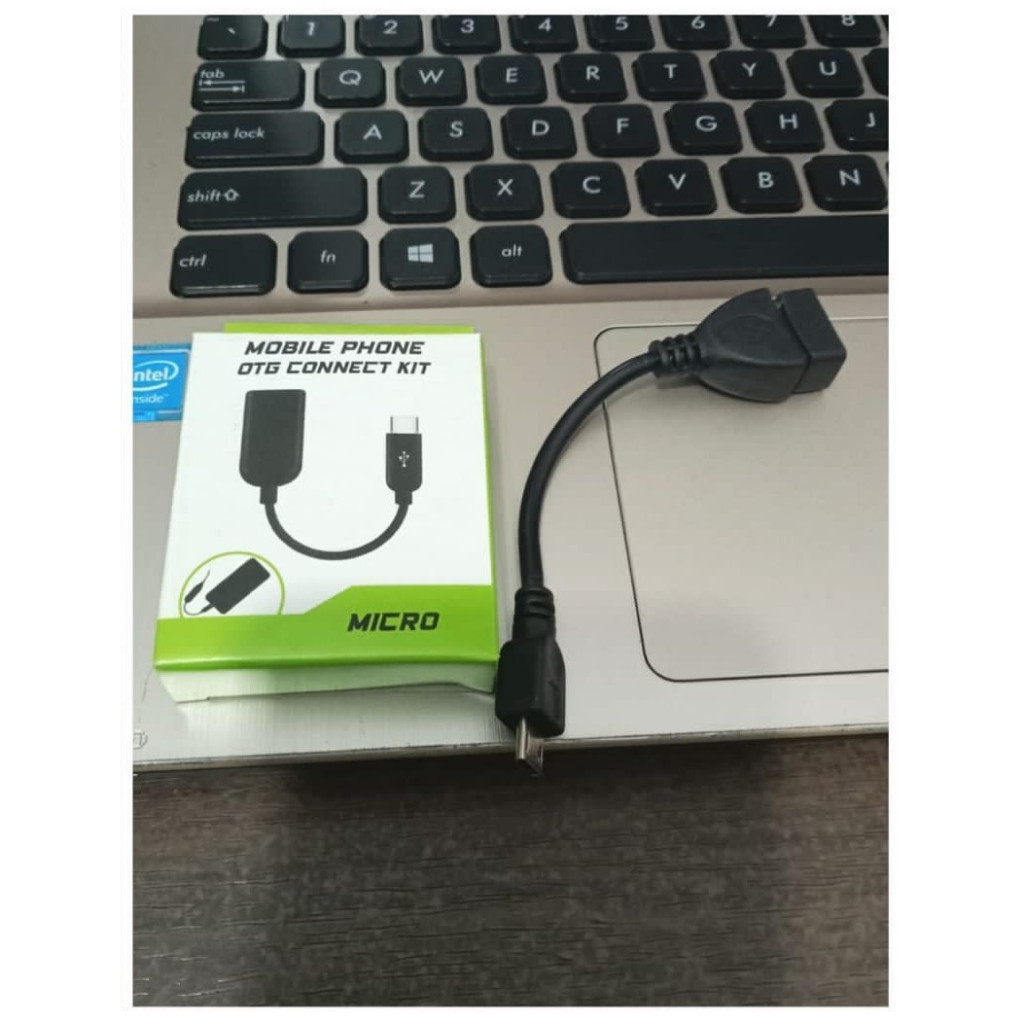 Jual Kabel OTG + Pack Dus Mobile Phone Otg Connect Kit | Shopee Indonesia