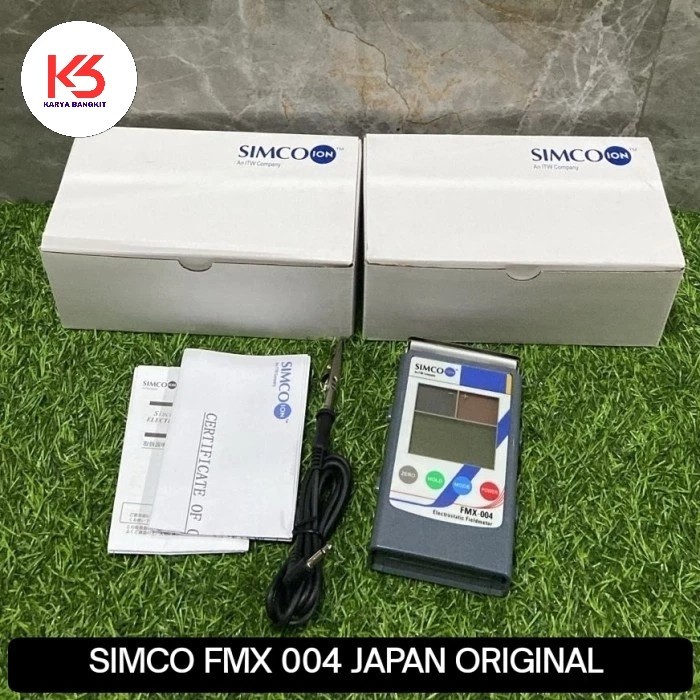Jual FMX-004 simco fmx004 Electrostatic Field Meter name plat Made in ...