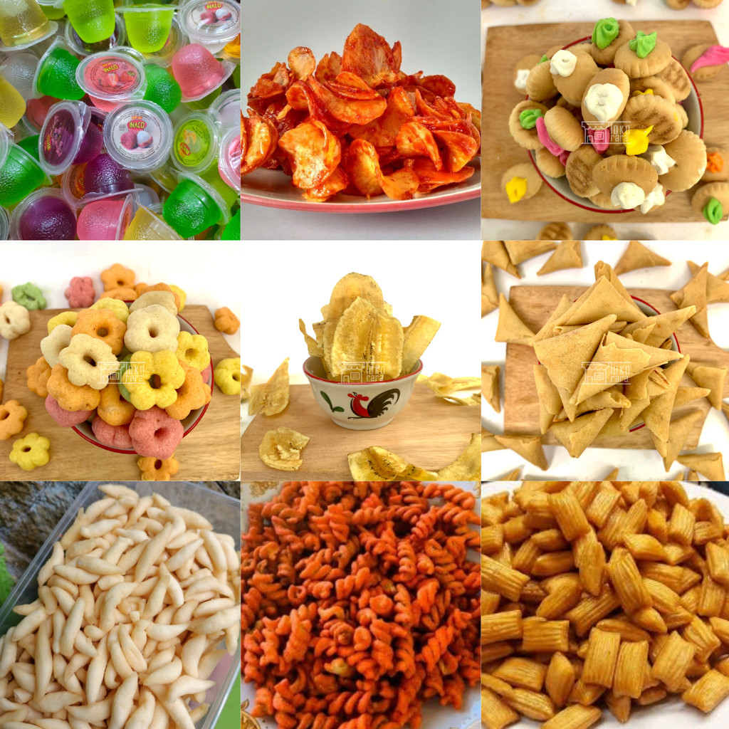 Jual Aneka Snack Camilan Berbagai Macam Jajanan Cemilan Asin Manis ...