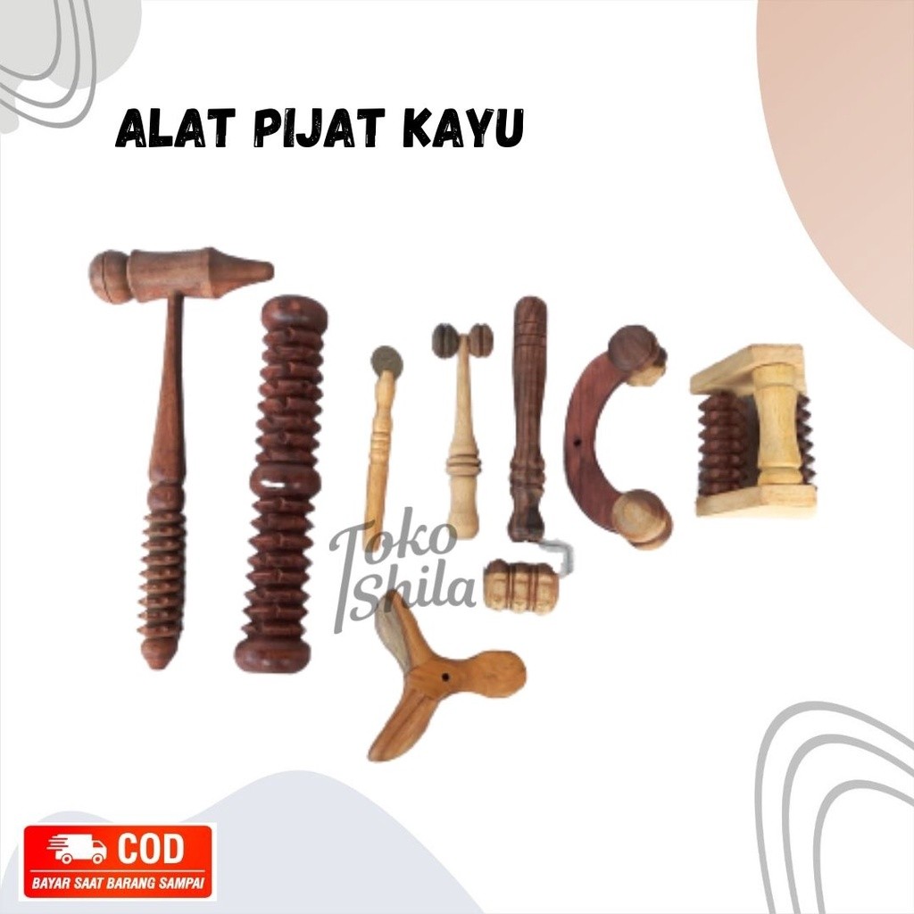 Jual Alat Pijat Tradisional/ Alat Pijat Refleksi/ Alat Pijat Bahan Kayu ...