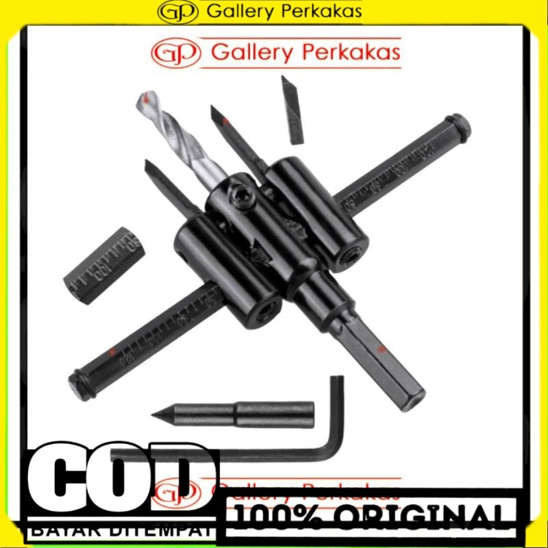 Jual Mata bor kayu jangka 30-200mm pelubang kayu jangka adjustable ...