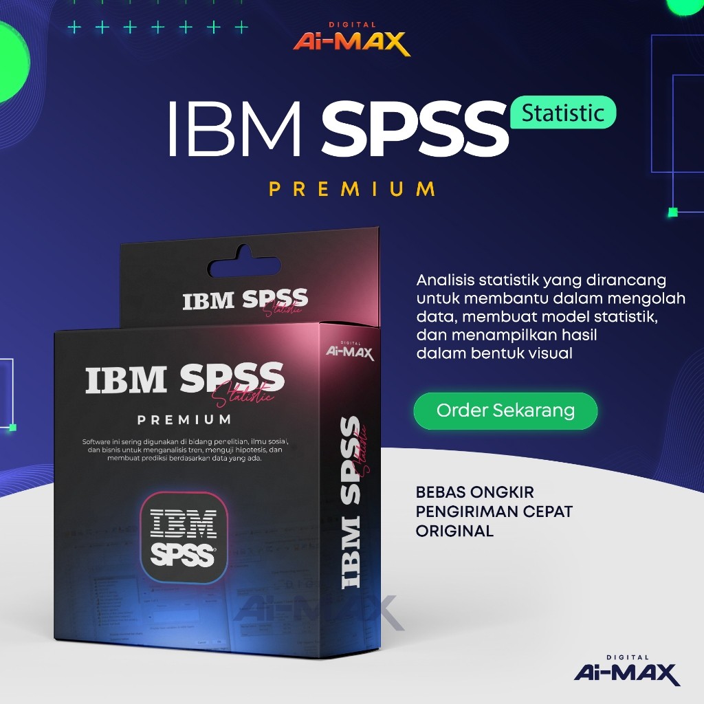 Jual [] IBM SPSS STATISTICS 30 PRO | Advanced Statistical Analysis ...