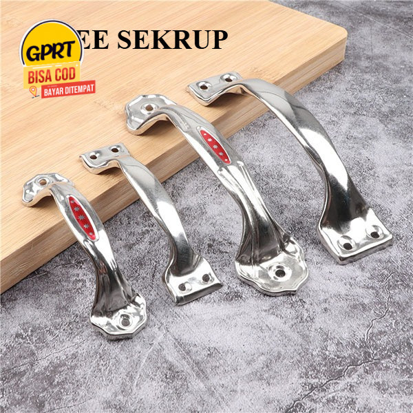 Jual GPRT Tarikan Laci FREE SEKRUP Handle Stainless Pintu Laci Lemari ...