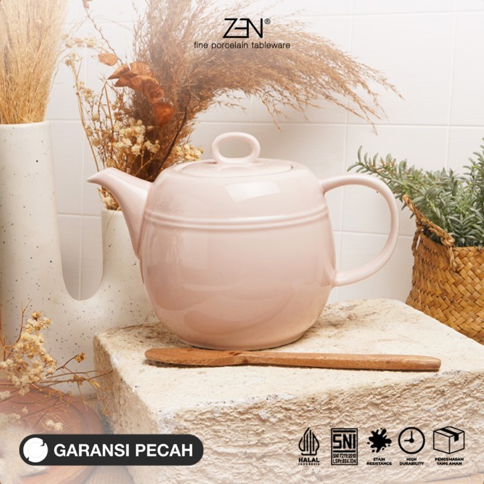 Jual ZEN Teko Keramik/ Teapot Estetik Pink Best Seller | Shopee Indonesia