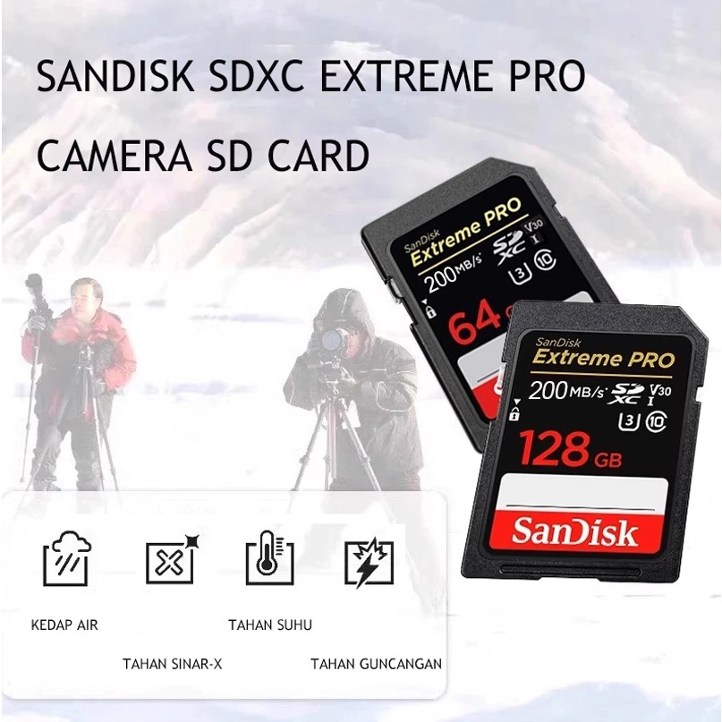 Jual SanDisk Extreme Pro Memori card Kamera 100MB/S - 200MB/S UHS-I ...