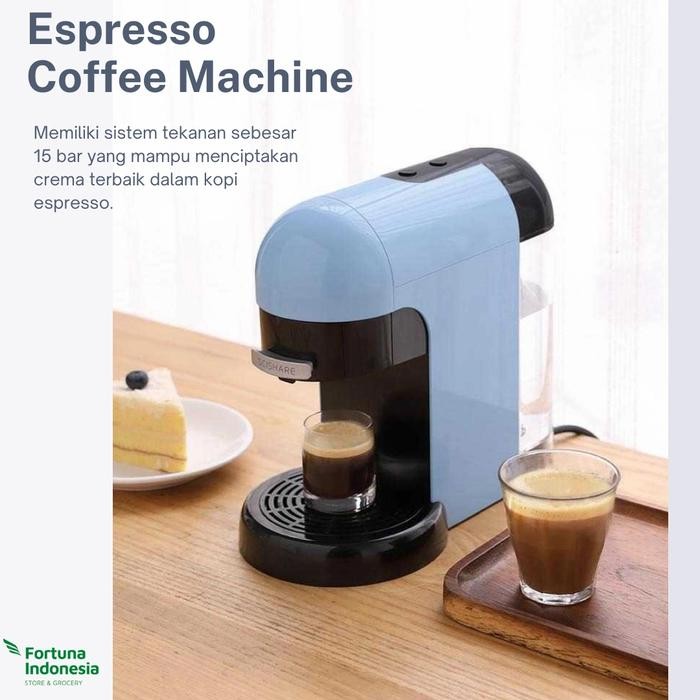 Jual Mesin Kopi Espresso Otomatis Mini Coffee Maker Machine 15 bar Simpel CODE | Shopee Indonesia